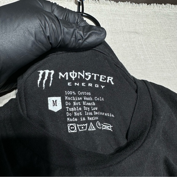 Monster | Shirts | Monster Energy Drink T Shirt Mens M Black | Poshmark